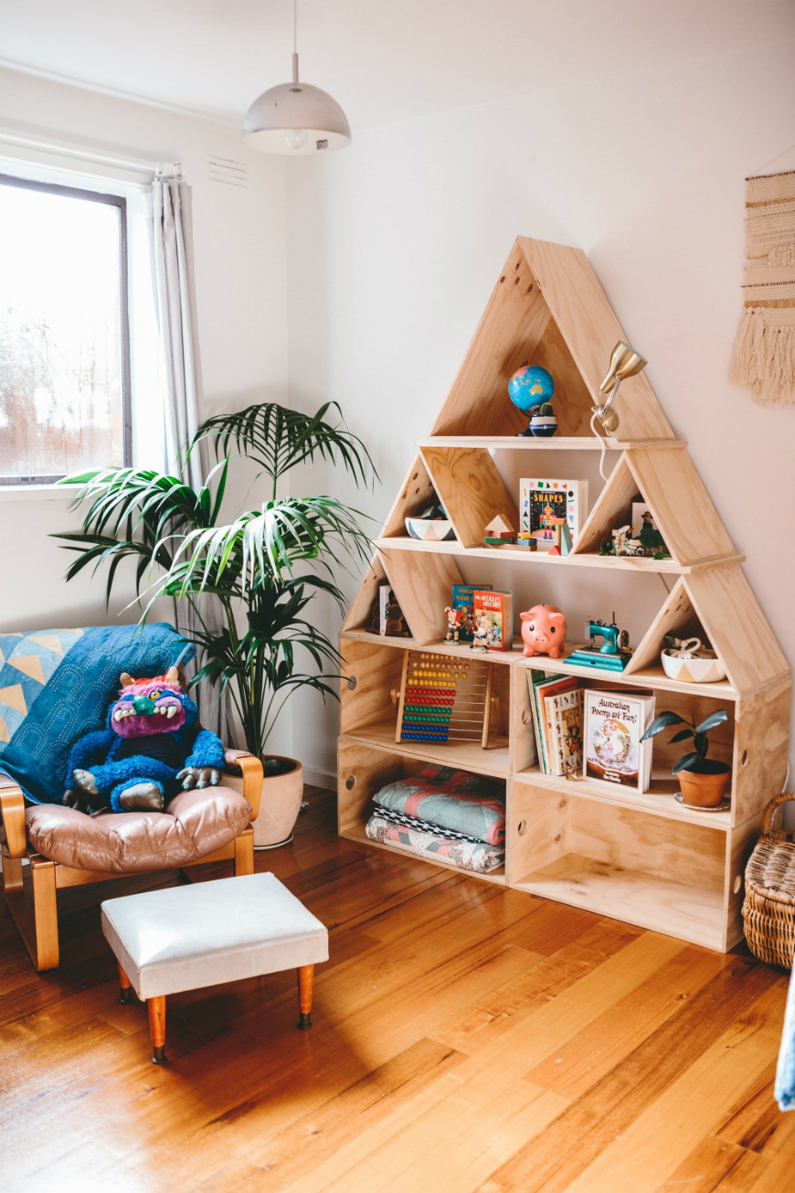 Bookshelf Design For Kids Room